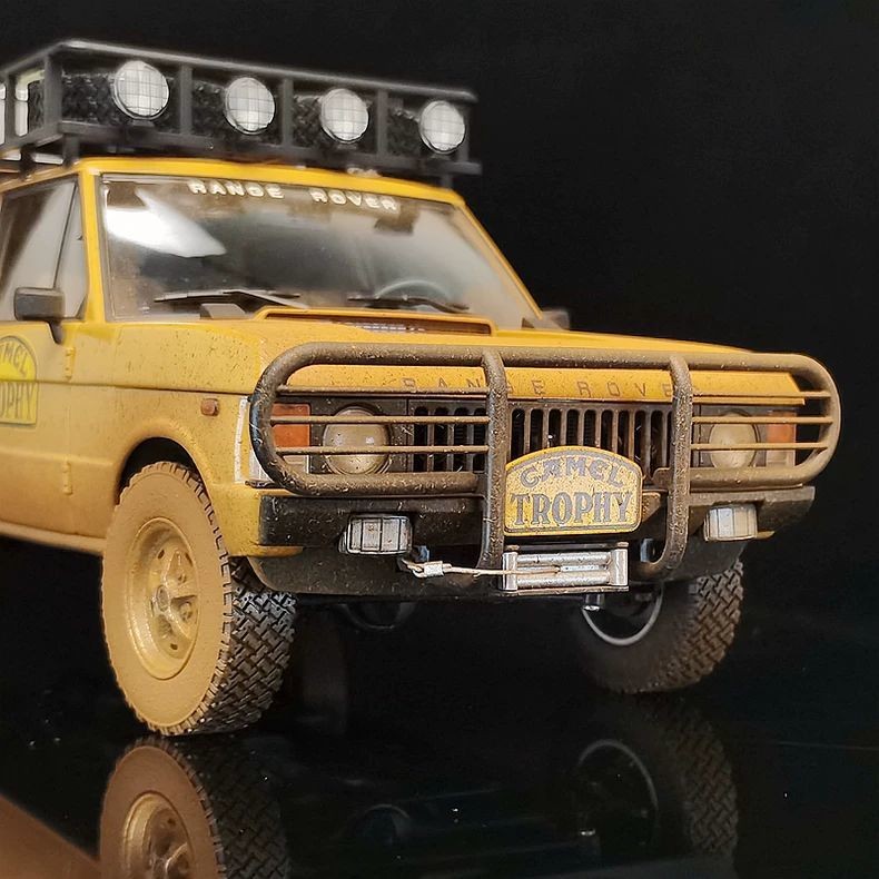 Ar Like Real 1/18 Land Rover Range Rover Camel Cup SUV รุ่นสกปรกจําลอง ...