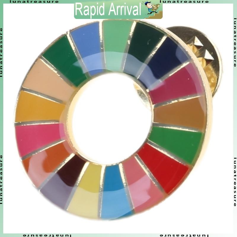 Lun Enamal 17 สี Sustainable Development Goals เข็มกลัด United Nations ...