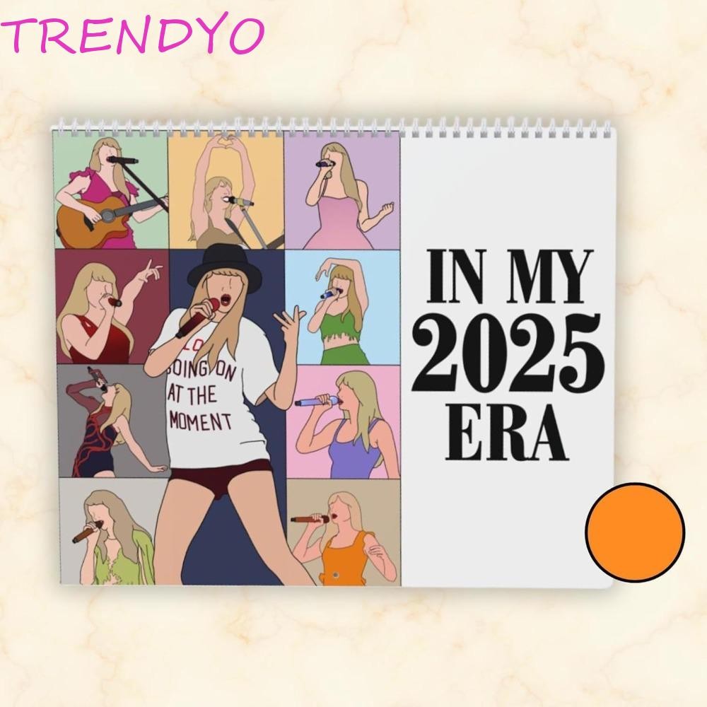 Trendyo Hand Drawn Taylor Swift Calendar, กําหนดกระดาษหนา Taylor Swift ...