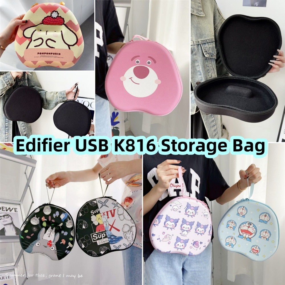 ส่วนลดสําหรับ Edifier USB K816 เคสหูฟังการ์ตูนสนุกชุดหูฟังแผ่นรองหูฟัง ...