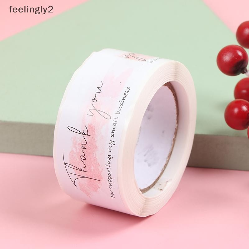 {HotJan} 120 ชิ้น/ม้วน Thank You สติ๊กเกอร์ธุรกิจขนาดเล็ก ป้ายห่อกาว ...