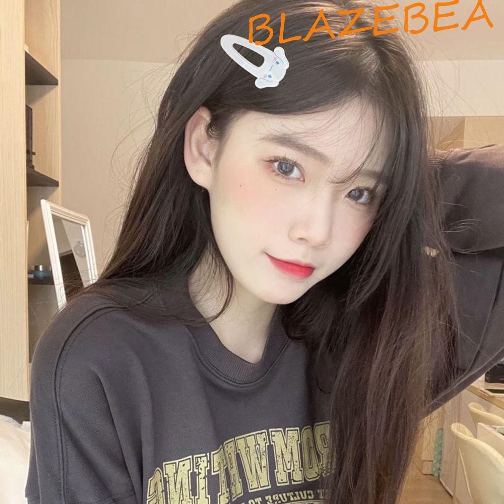 Blazebea กิ๊บติดผมเด็กหวาน Kuromi การ์ตูนออกแบบอะคริลิคหญิงสไตล์เกาหลี Hairpin | Shopee Thailand