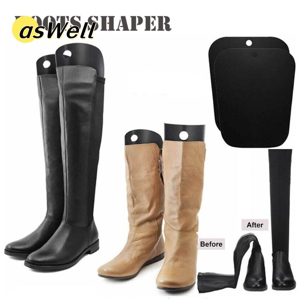 ASWELL Boot Shaper รองรับรองเท้ายาว PP แบบใช้ซ้ำได้ ป้องกันการเสียรูปและริ้วรอย | Shopee Thailand