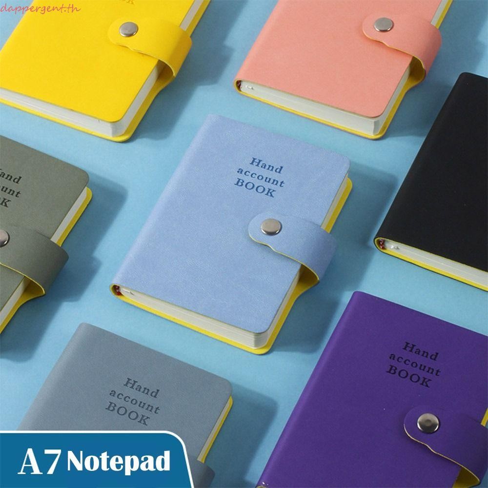 DAPPERGENT Pocket Memo Notepad Minimalism การบันทึกหมายเหตุ 100 แผ่นAda Organizerแบบพกพาหนา ...