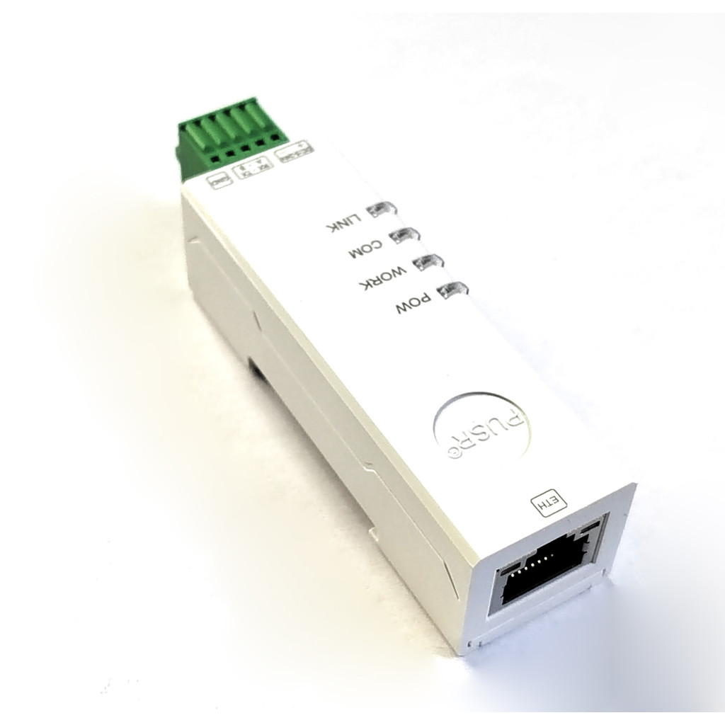 PUSR DIN Rail RS485 ถึง Ethernet Modbus Gateway Modbus RTU ถึง Modbus ...