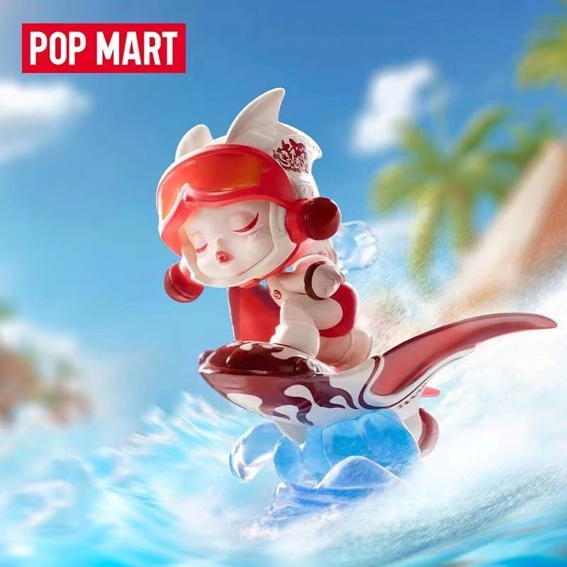 Popmart POPMART Water Party Series DIMOO SKULLPANDA ฟิกเกอร์คอลเลกชั่น ...