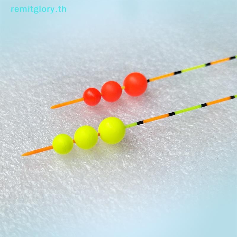 Remitglory 50 ชิ้น Floating Bobbers ตกปลาเรืองแสง Drift Ball ตกปลาลอย ...