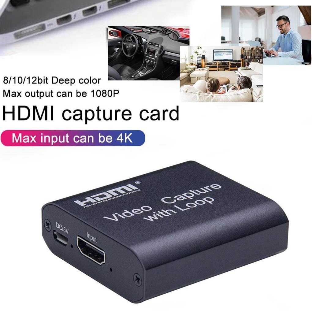 BSMall- ALLOYSEEDS HDMI Video Capture Card Adapter กล่องบันทึก USB2.0 ...