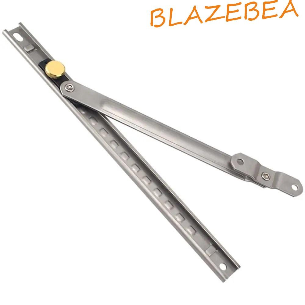Blazebea 2 ชิ้นหน้าต่างสนับสนุน Limiter, Stopper เลื่อนความปลอดภัยหยุดหน้าต่าง Windproof Brace ...