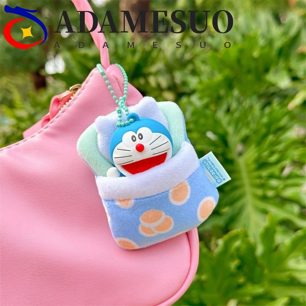 Adamesuo Good Night Doraemon พวงกุญแจ, Creative Anime Sleeping Doraemon ...