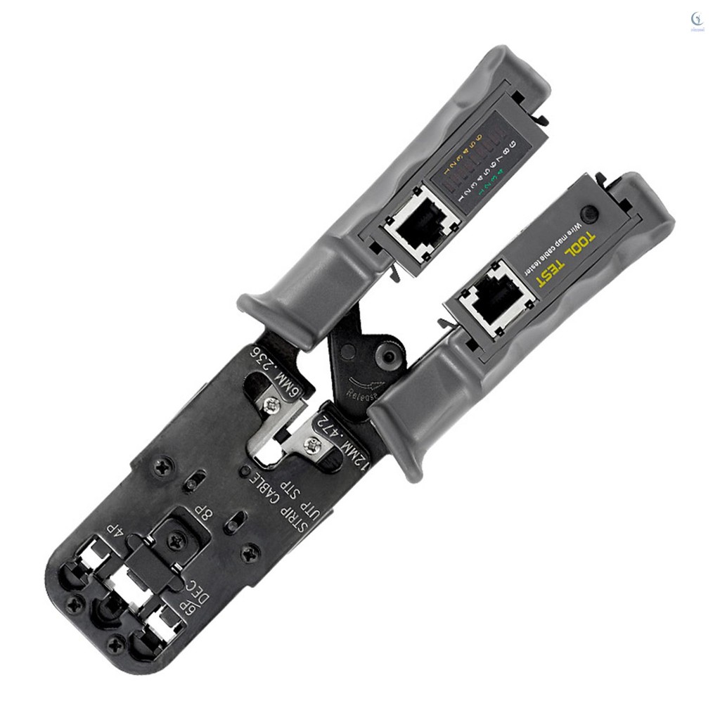 Ratcheting Crimping Tool พร้อมเครื่องทดสอบ LED 4 in 1 มัลติฟังก์ชั่ Wire Crimpers Stripper ...