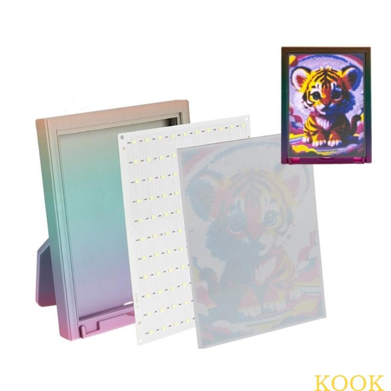 KOOK สําหรับ Lab CMYK Lithophane แผง LED Backlight Board Lithophane ...