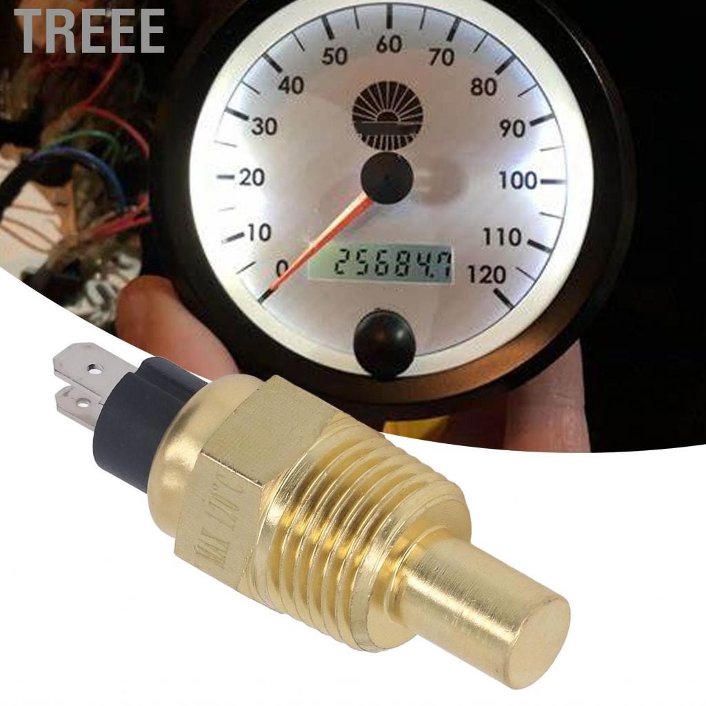 Treee เซนเซอร์วัดอุณหภูมิน้ำน้ำมัน ทรานสดิวเซอร์น้ำหล่อเย็นเครื่องยนต์ดีเซล 1/2NPT | Shopee Thailand
