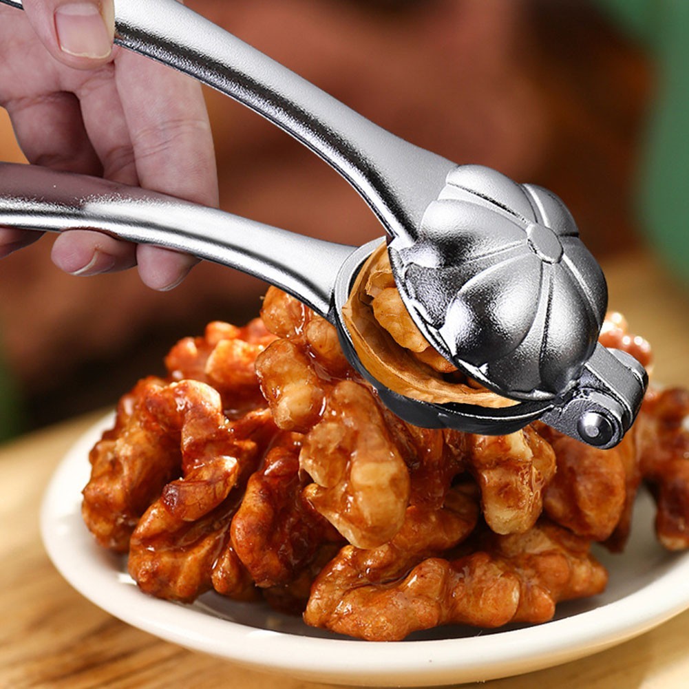 Top-level Nut Cracker Walnut Cracker เครื่องมือสแตนเลสสตีลเครื่องเปิด ...
