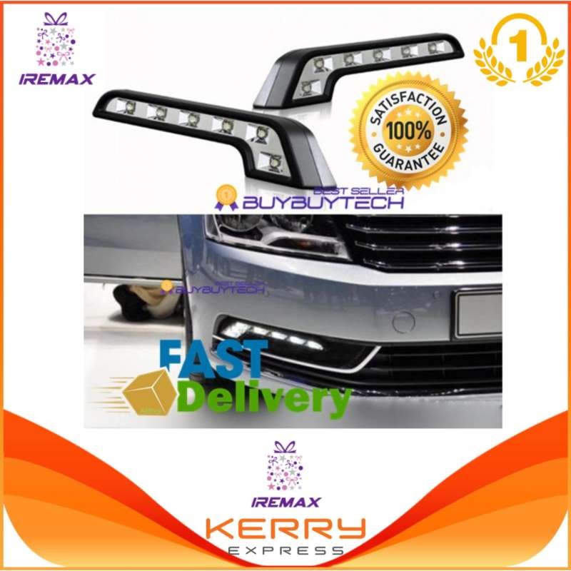 IGOOTECH ไฟ LED E-Class ไฟเดย์ไลท์ 6 ดวง Daytime Running Light DRL-12V (สีขาว) จำนวน 1 ชุด ...