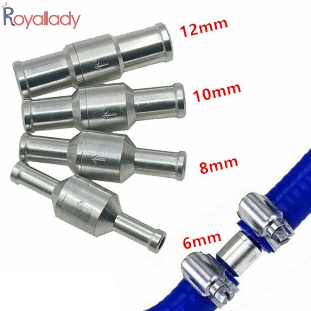 [READY Stock] 6-12mm Inline -way Non-return Check Valve Auminium Fuel ...