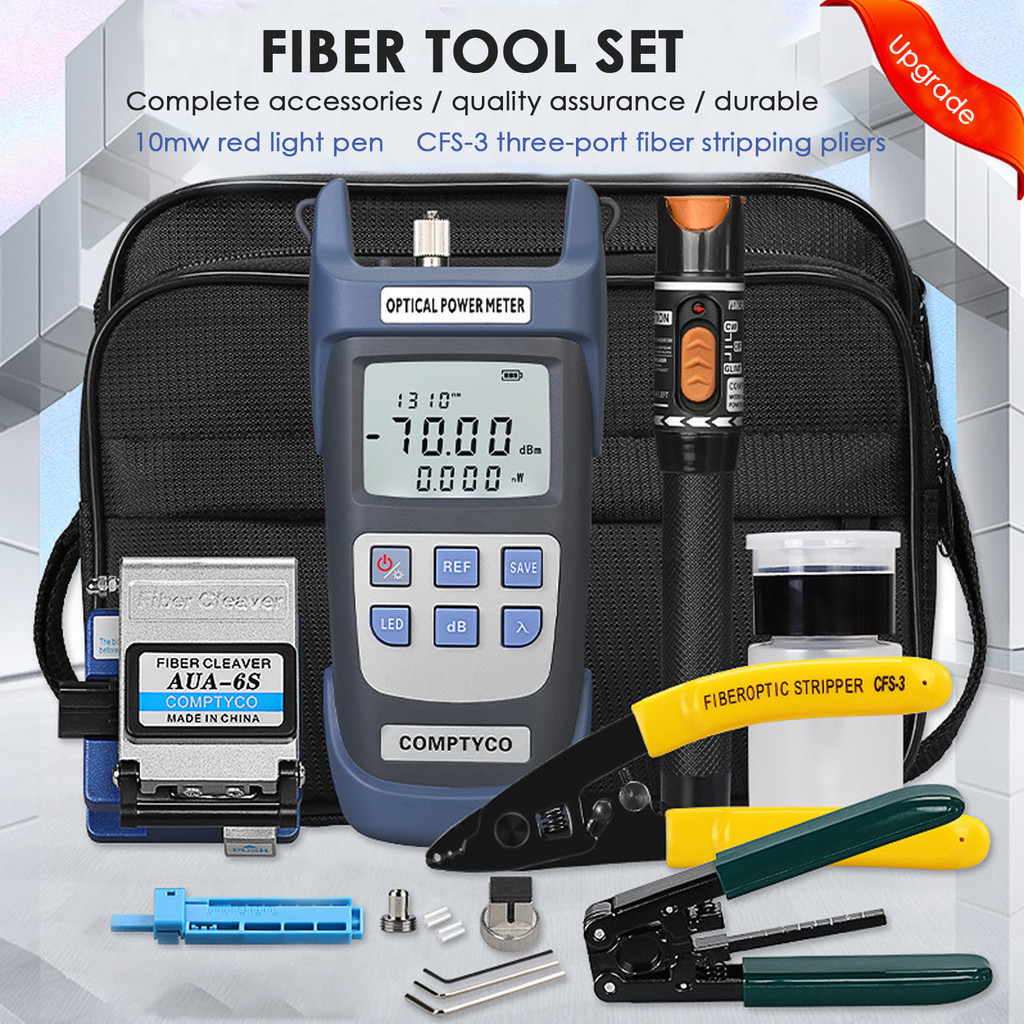 ชุดเครื่องมือไฟเบอร์ ออฟติก Fiber oftic ชุดเข้าหัวไฟเบอร์ เครื่องมือ ...