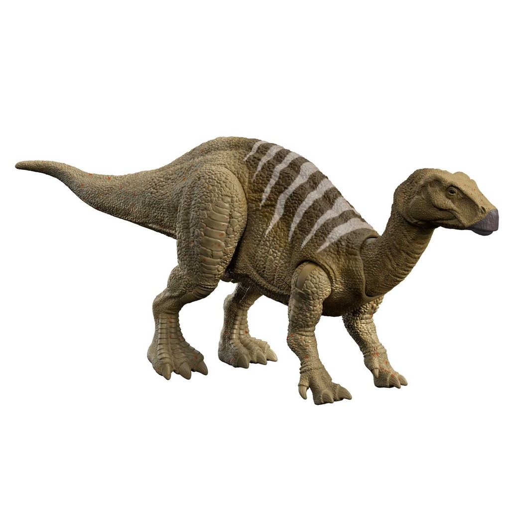 ฟิกเกอร์แอคชั่น New Ruler จาก Mattel Jurassic World Roaring Iguanodon ...