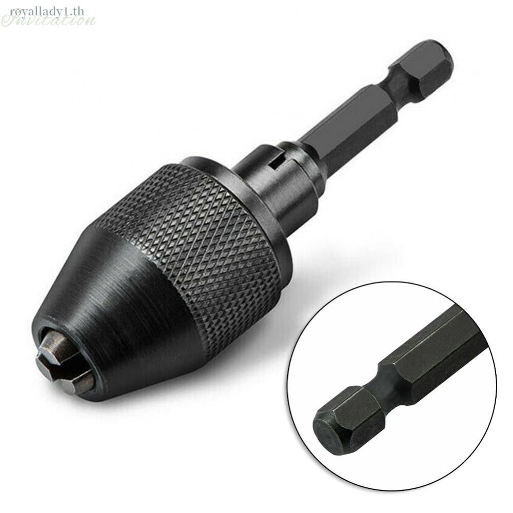 คุณภาพสูง Keyless Chuck Converter อะแดปเตอร์ Hex Shank สําหรับเจาะและบด ...