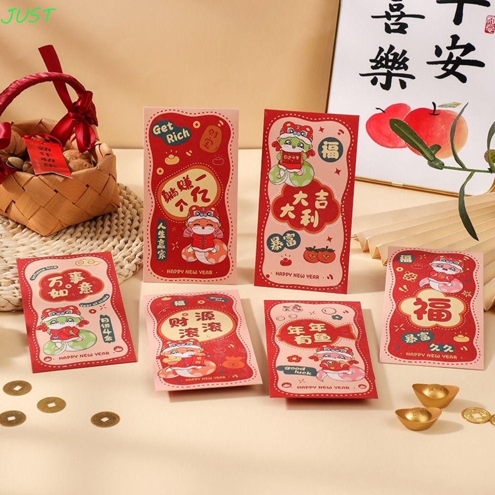 Just Snake Year Red Envelopes, Chinese Style Blessing 2025 กระเป๋าเงิน ...