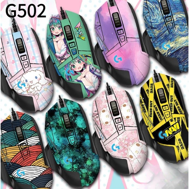 G502 mouse sticker for CSGO players - anime style personalized design ...