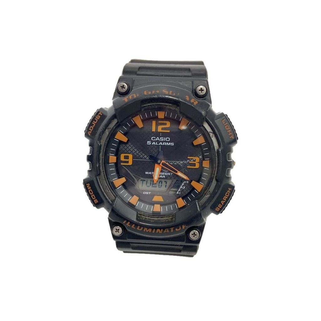 Casio นาฬิกาผู้ชาย Quartz Digiana Lover Blk Aq-S810W ส่งตรงจากญี่ปุ่น ...