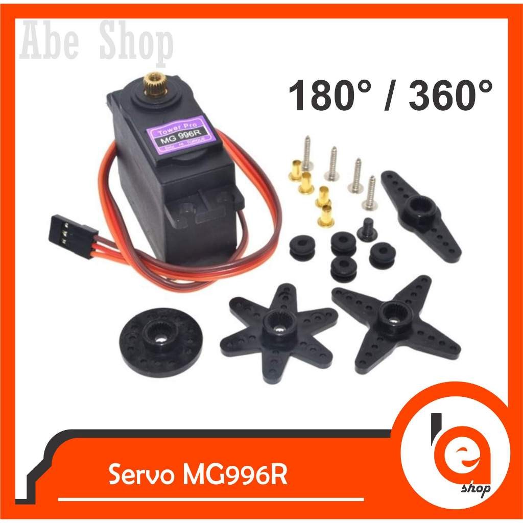 เซอร์โวมอเตอร์ MG996R MG996 แรงบิดเกียร์โลหะ Arduino Gear Tower Pro Hi ...