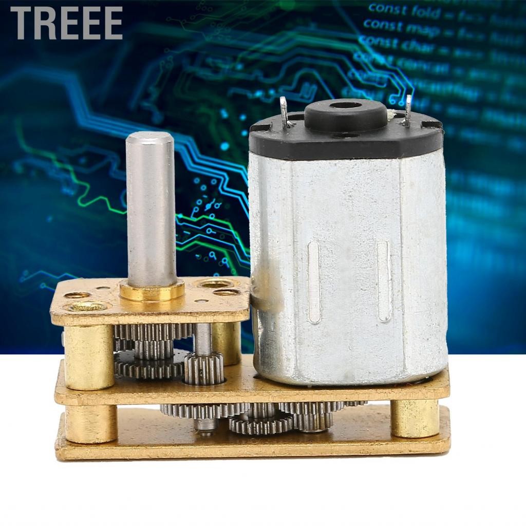 Treee Treee-th fafeicy dc gear motor dc6v 300rpm ลดความเร็วแรงบิดสูง ...