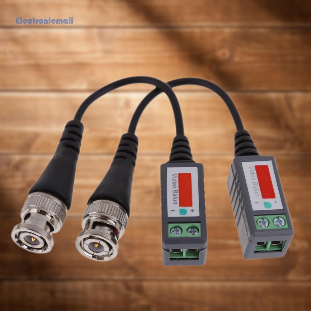 10 ชิ้นกล้องวงจรปิด Camera Passive Video Balun Transceiver BNC Stecker ...