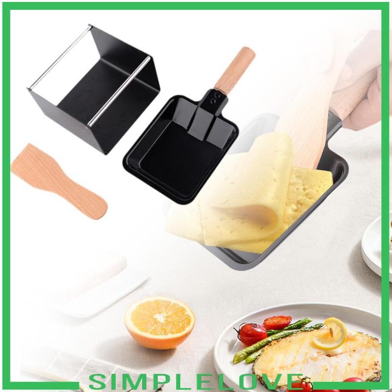 [Simple] ชีส Raclette ชุดชีส Rotaster ถาดอบไม่ติดความร้อนชีส Raclette ...
