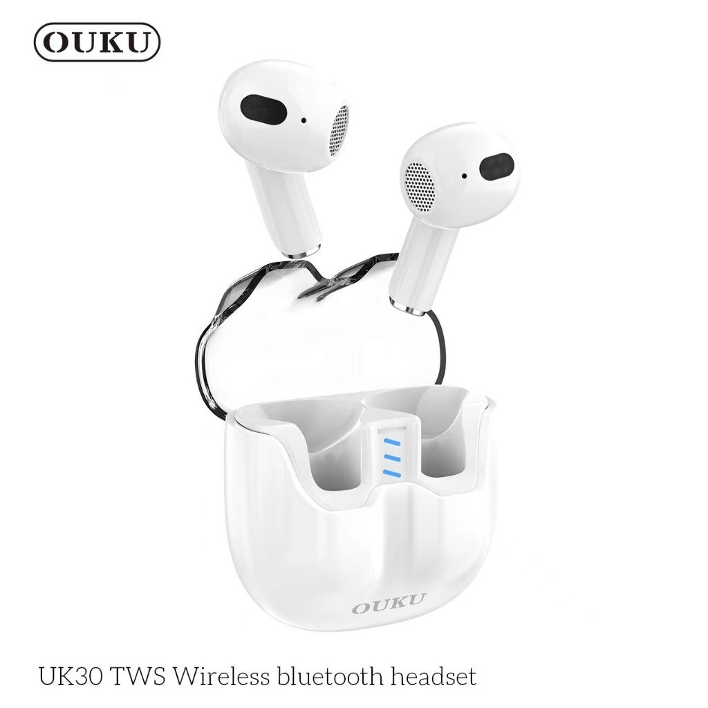 OUKU UK30 หูฟังบลูทูธ TWS คุณภาพเสียงชัด ฟังเพลง-เล่นเกม bluetooth ...