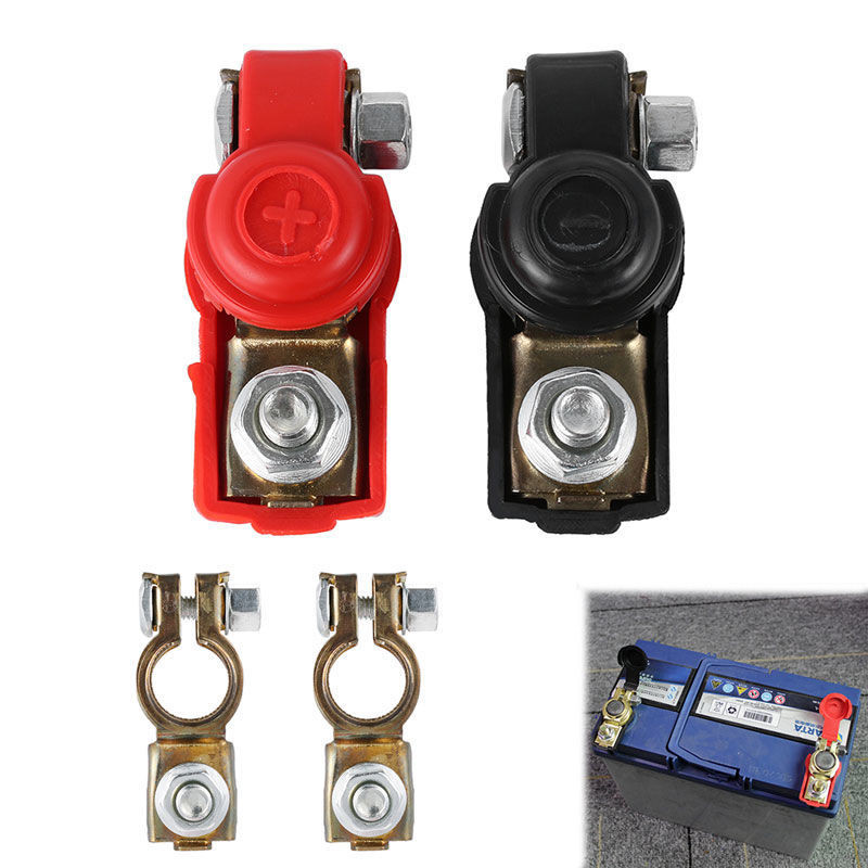 Battery clamp head clip car battery terminal pure copper thickened ...