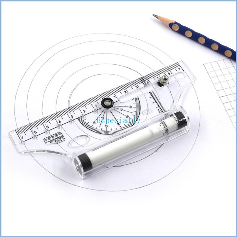 Esp Multi-functional Drawing Ruler Pulley Centering Rolling Parallel ...