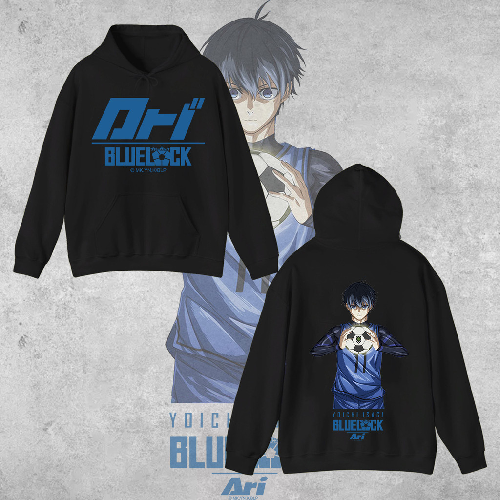 เสื้อฮู้ด ARI X BLUE LOCK ISAG เสื้อป้องกันกระโปรงลายพิมพ์เสื้อผ้าฝ้าย ...