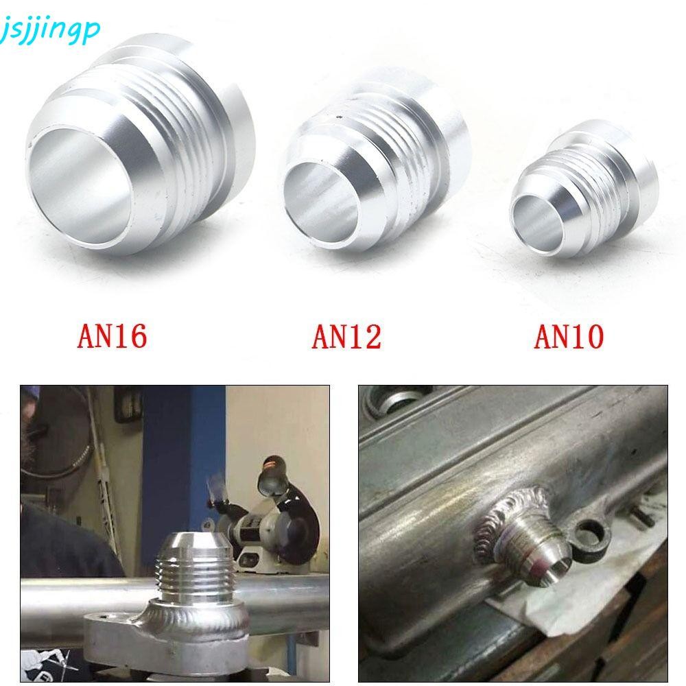 Jsjjingp Silver Male Aluminium Weld, อลูมิเนียม AN4-AN20 ตรงชายเชื่อมอะ ...
