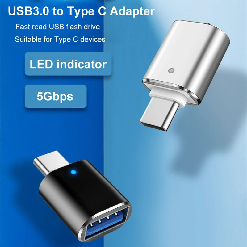 ใหม่ OTG ประเภท C ถึงอะแดปเตอร์ Usb 3.0 ตัวแปลงโทรศัพท์ USBC สมาร์ทโฟนแล็ปท็อปไปยังเมาส์ Usb ...