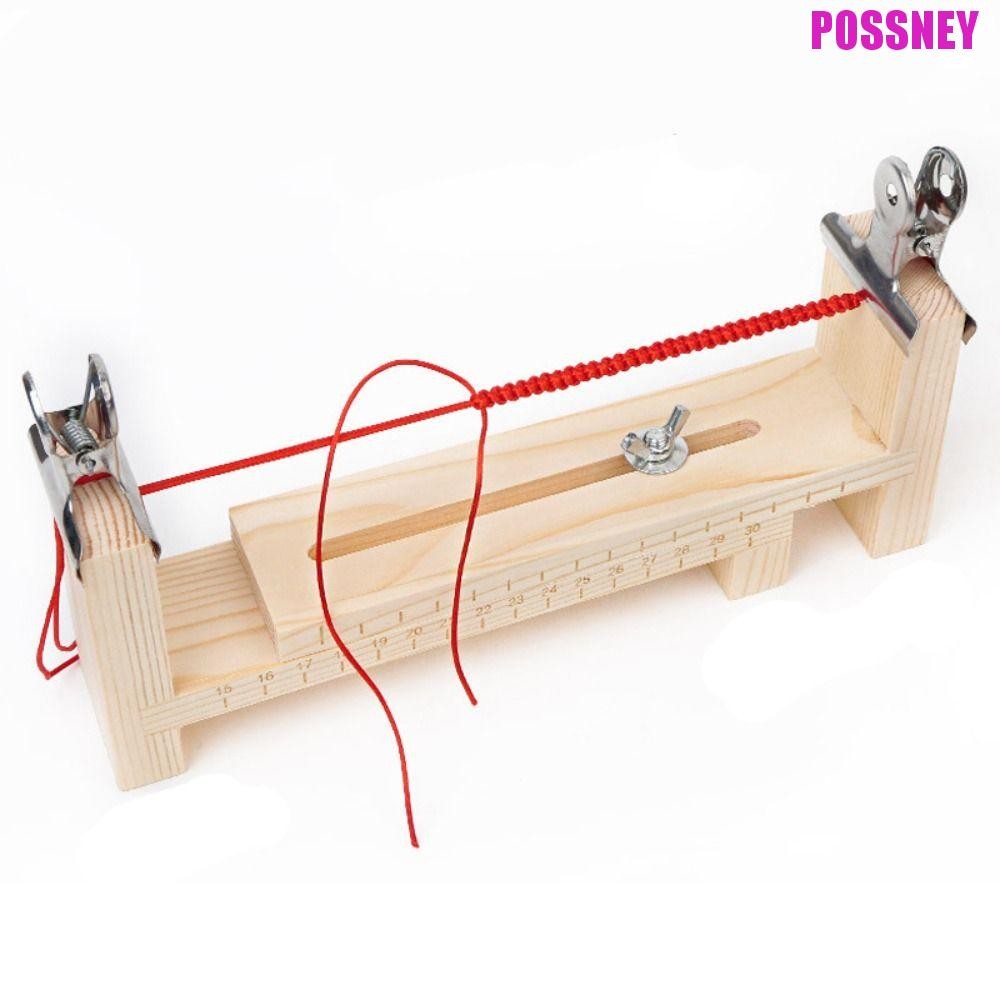 Possney เชือก Braiding เครื่องมือ DIY กรอบไม้ Jigs Workbench เชือกถัก ...