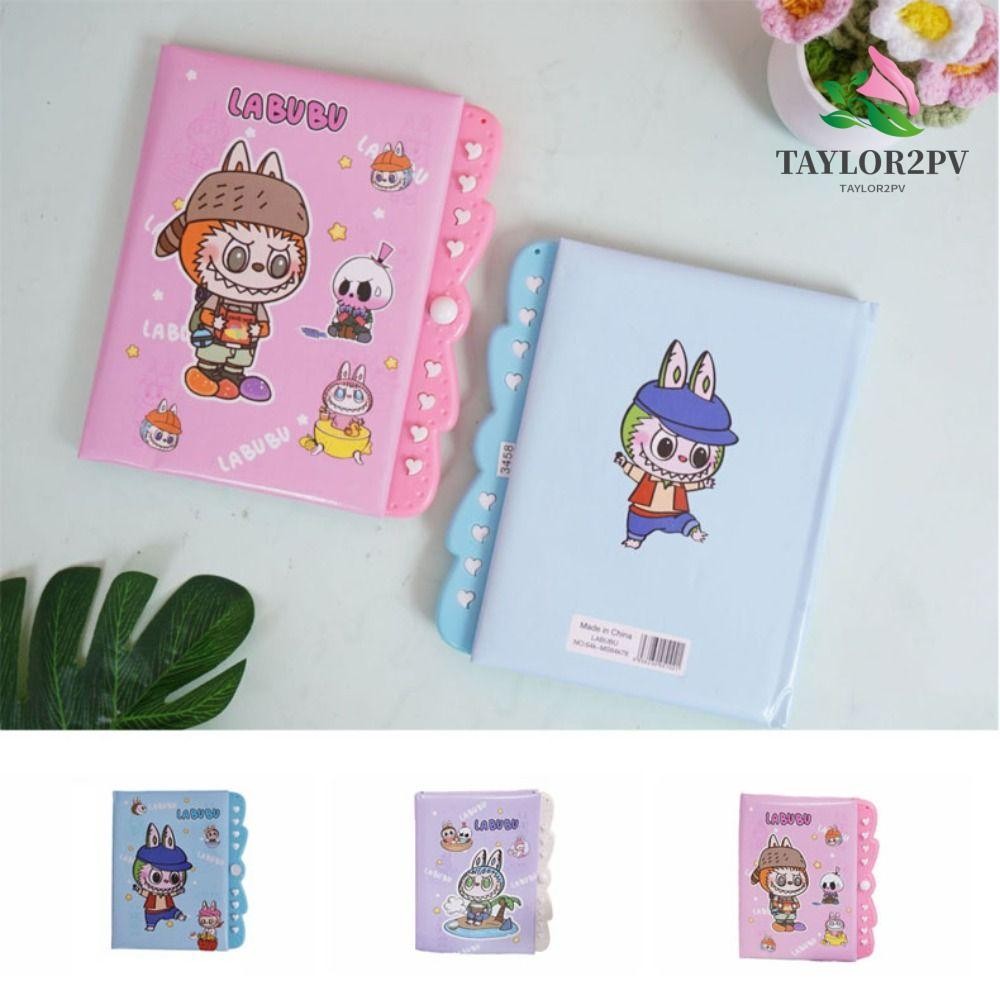 Taylor2pv Labubu Diary Notepad, Kawaii Color Page Labubu Mini Notebook ...