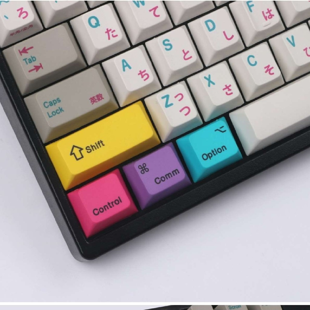 สี cmyk Keycap MAC Apple สีที่ไม่ซ้ํากัน ctrl Key pbt บวกแกะสลักการติด ...