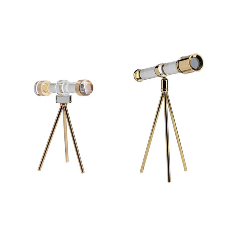 ห้องจำลองงานฝีมือคริสตัล Crystal Astronomical Telescope Soft Decoration ...