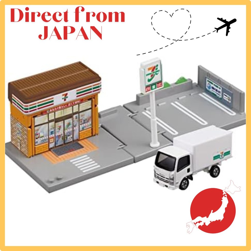 【Direct from Japan】TAKARA TOMY "Tomica Tomica Town 7-Eleven (มี Tomica)" รถมินิคาร์ของเล่นเด็ก ...