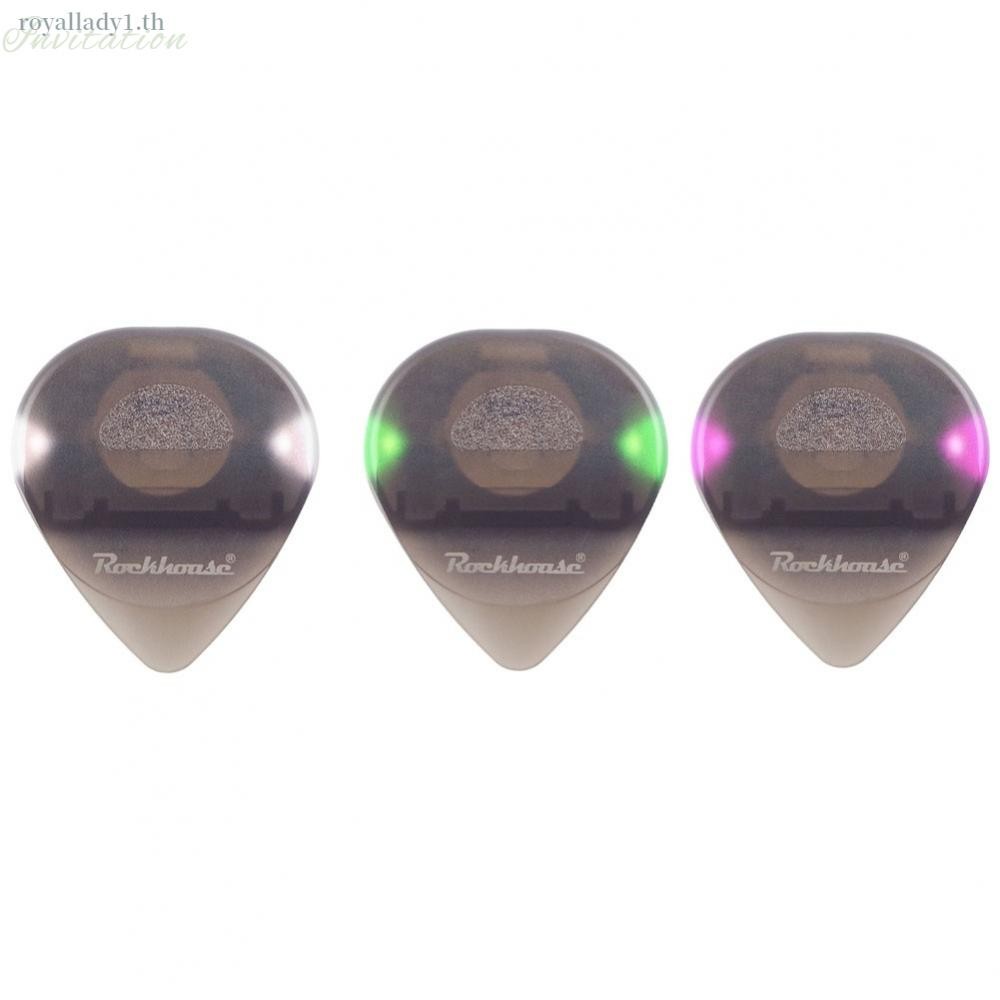 ไม้แสงสีกีตาร์ Plectrum LED Pick พร้อมพื้นผิวไม่ลื่นคุณภาพสูง | Shopee ...