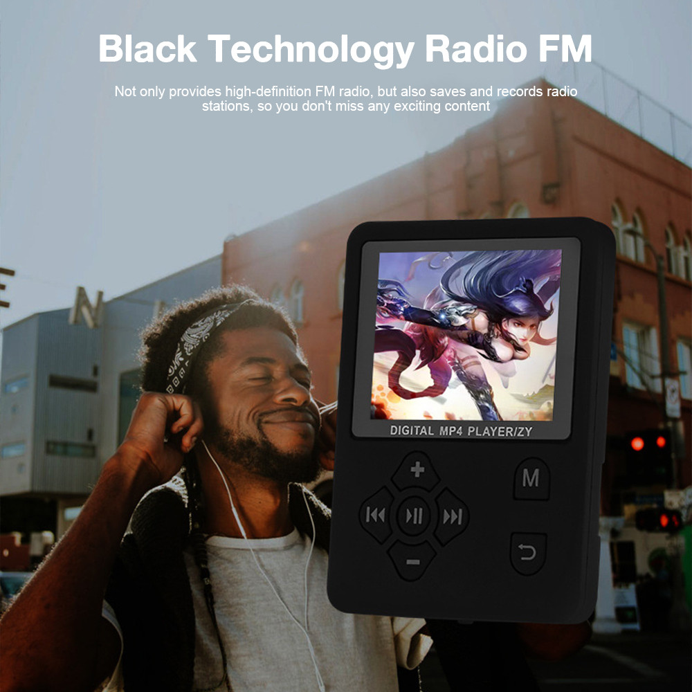 Mini MP4 Player Digital 1.8 "TFT หน้าจอสี Lossless Audio Video Player ...