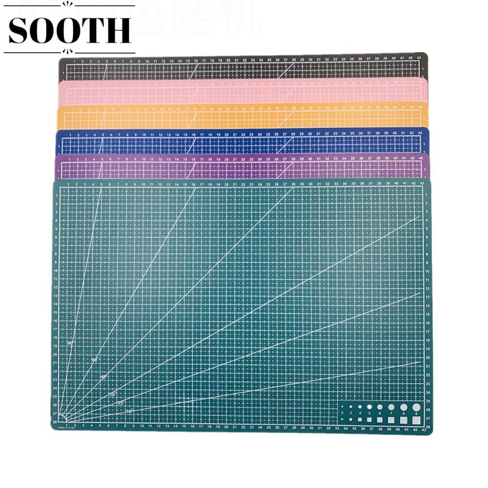 Sooth แผ่นรองตัด, เย็บ Patchwork A3 A4 A5 เขียง, แกะสลักสองด้านหนัง ...