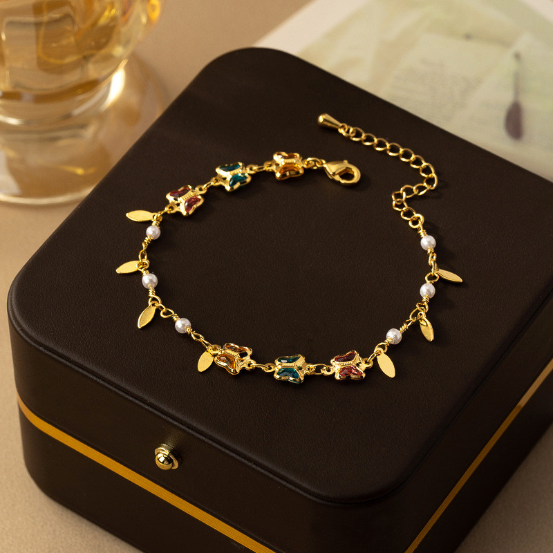 สร้อยข้อมือ Butterfly Niche Design สไตล์ชาติพันธุ์ ดีไซน์เรียบหรูจาก ...