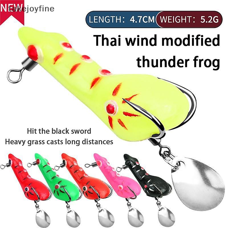 Tfth Thunder Frog 4.7 ซม.5.2g Mini Double Hook Thailand Road Runner ...