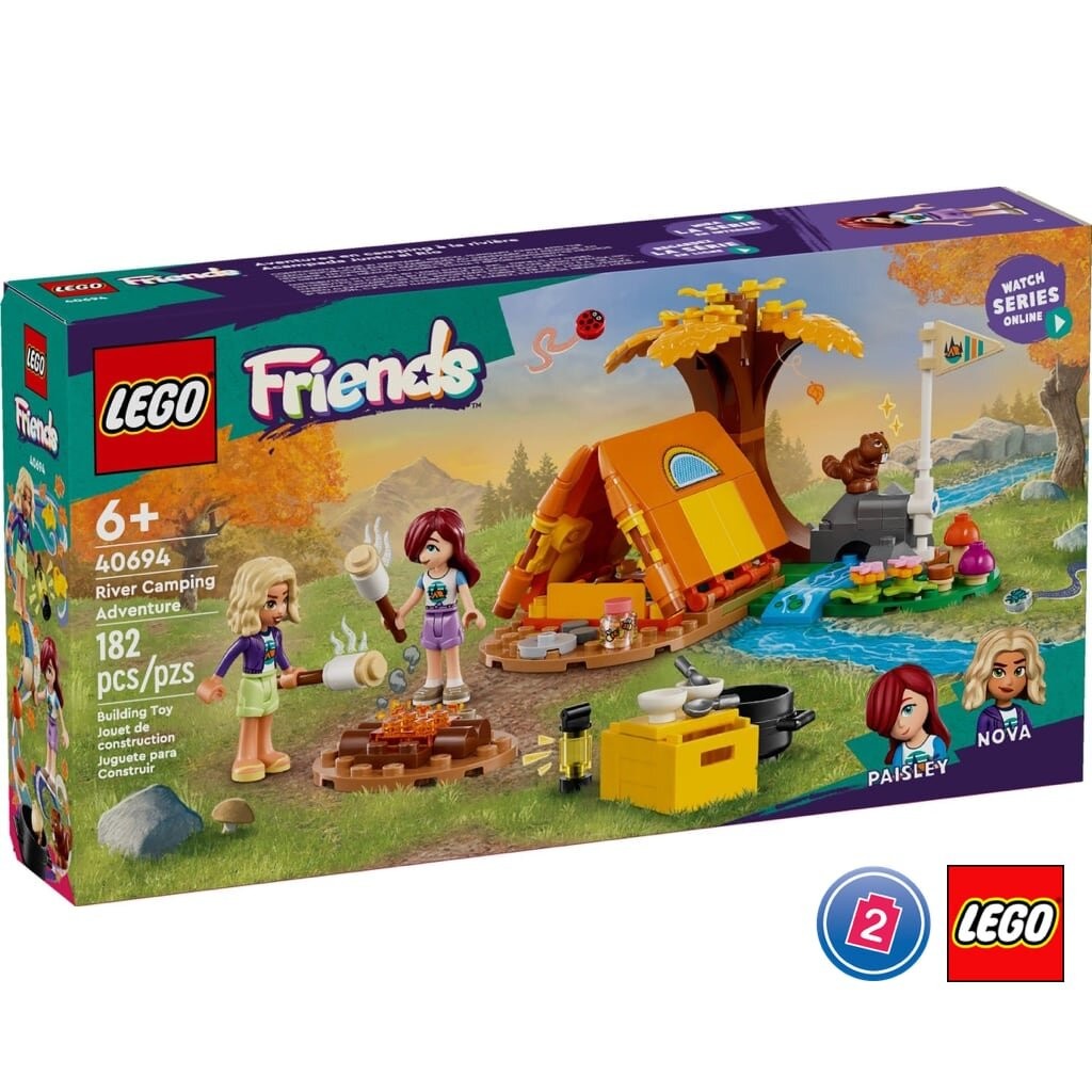 เลโก้ LEGO Exclusives 40694 Friends - River Camping Adventure | Shopee ...