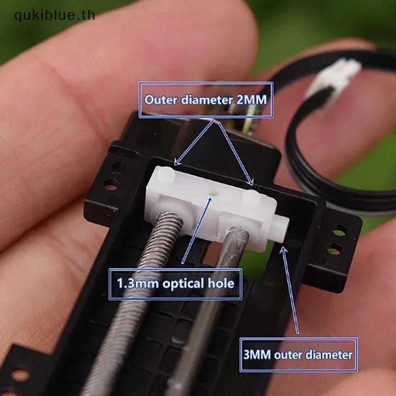 Qukiblue.th 1PC 30 มม.จังหวะ 2-Phase 4 สายสกรู Linear Slider Actuator Nut 13.2 โอห์ม Mini ...