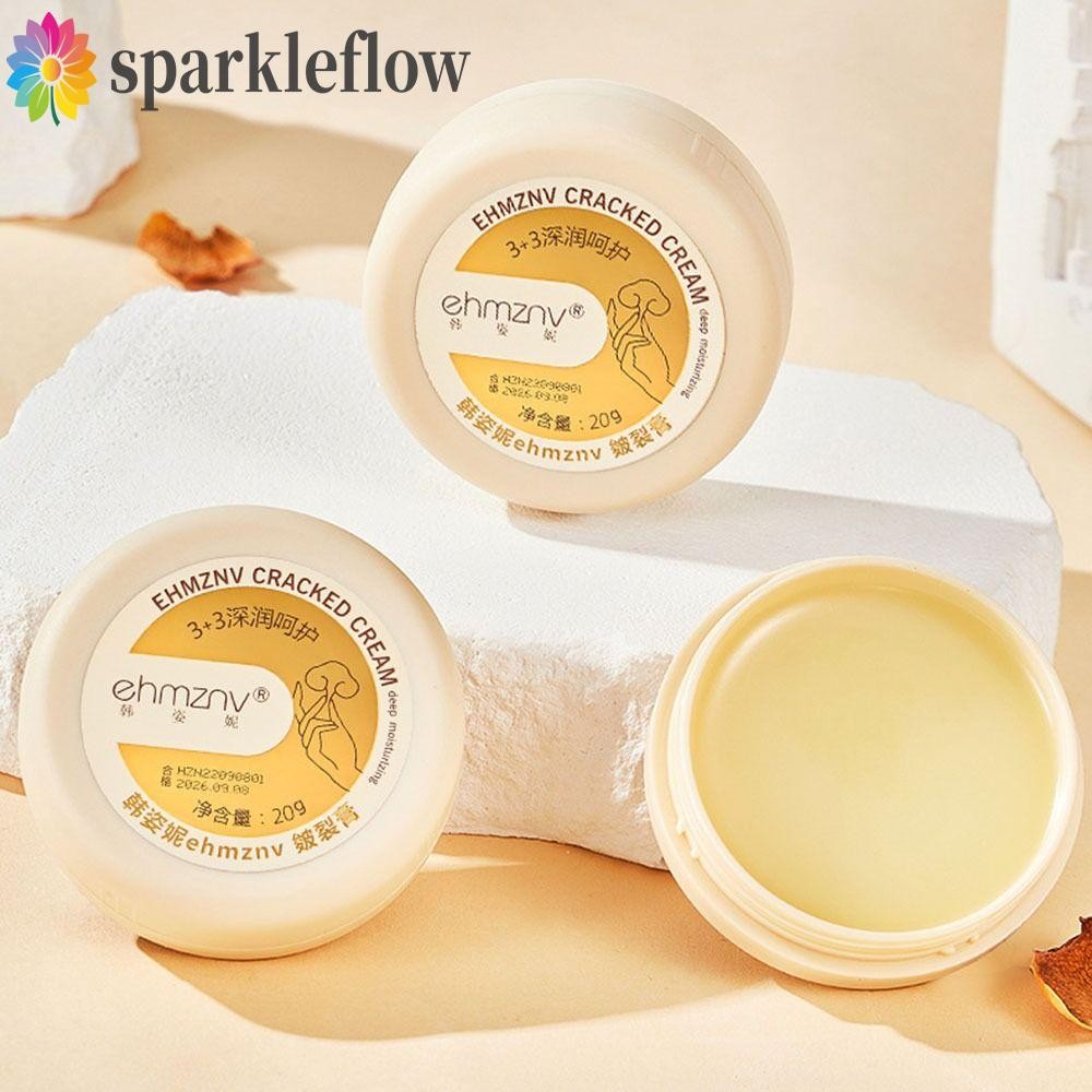 Sparkleflow Feet Hand Care Cream, ป้องกันการแตกร้าว Moisturizing Cracked Feet ครีม, Hydrating ...