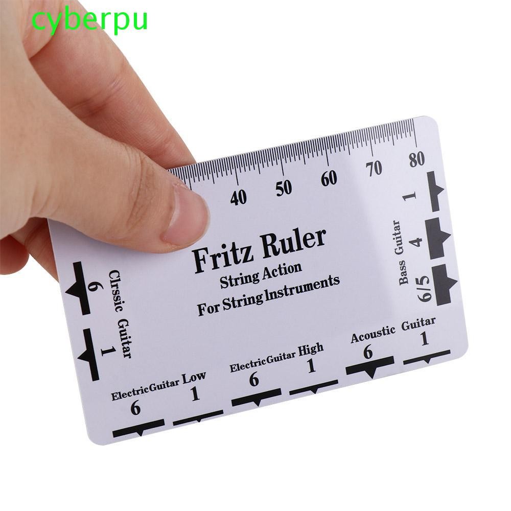 Cyberpullse String Pitch Ruler, สายกีตาร์ Luthier Tools ไม้บรรทัดกีตาร์ ...